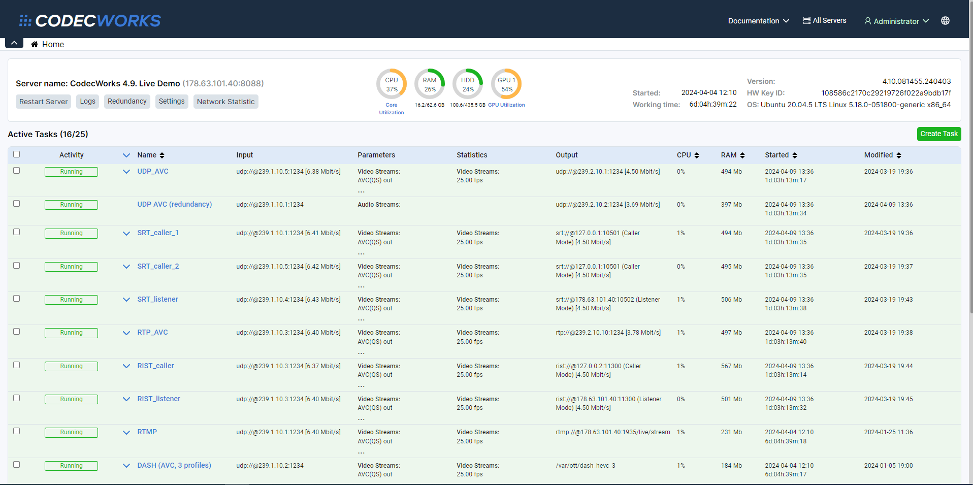 视频编码器软件，实时编码器，SDI编码，OTT，RTMP，HLS流 | Elecard: Video Compression Guru