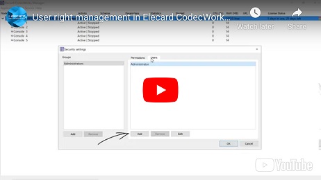 Video encoder software, live encoder, SDI encoding, OTT, RTMP, HLS ...